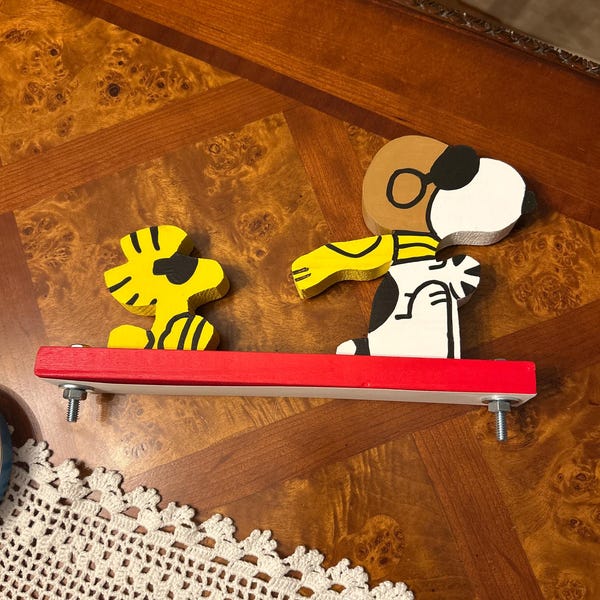 Snoopy Woodstock Mailbox Fence Line Topper Top Large Outdoor Decoration ...