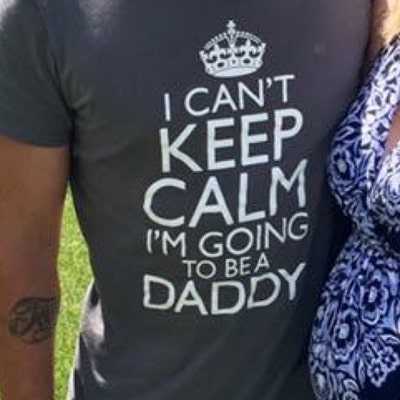 Dad to Be Gift Daddy Shirt I Can't Keep Calm I'm Going to Be a Daddy T ...