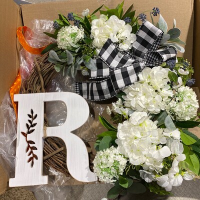 Exquisite Real Touch Floral Centerpiece, Handmade Silk Arrangement, One ...