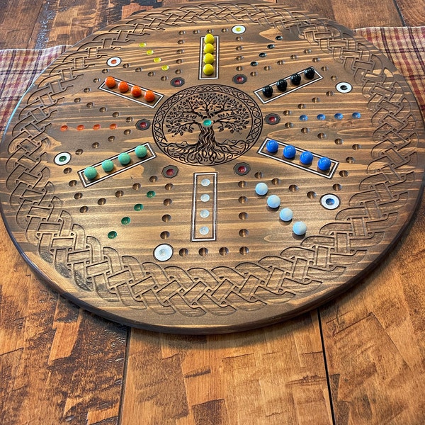 Heirloom Aggravation Board Game- Rose and Petals, Wahoo and Carbles ...