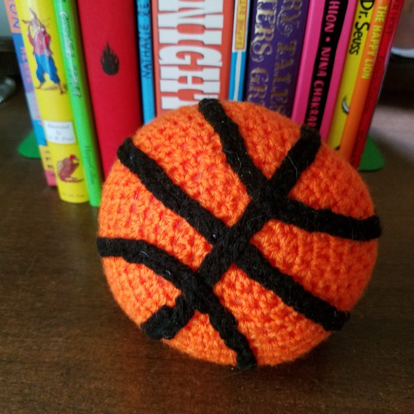 Baby Netball / Volleyball / Water Polo ... Handmade Crochet Sports Ball ...