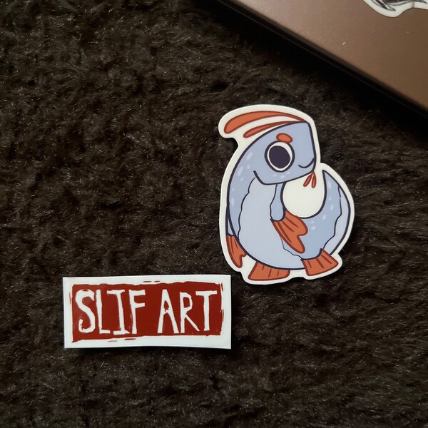 Splatoon 3 Dedf1sh Side Order Vinyl Sticker - Etsy