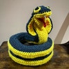Cobra Crochet Pattern, Snake Crochet Pattern, Crochet Snake Amigurumi ...