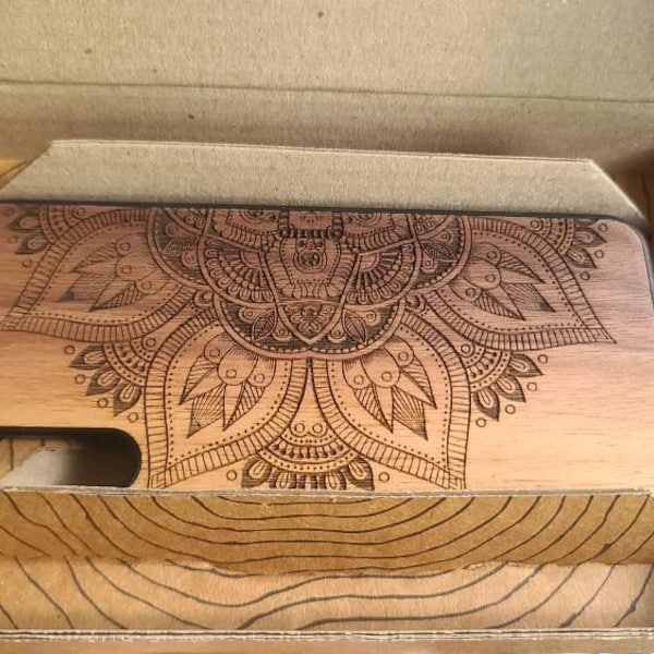 Ethnic Mandala Wood Phone Case for Samsung A-series - Etsy