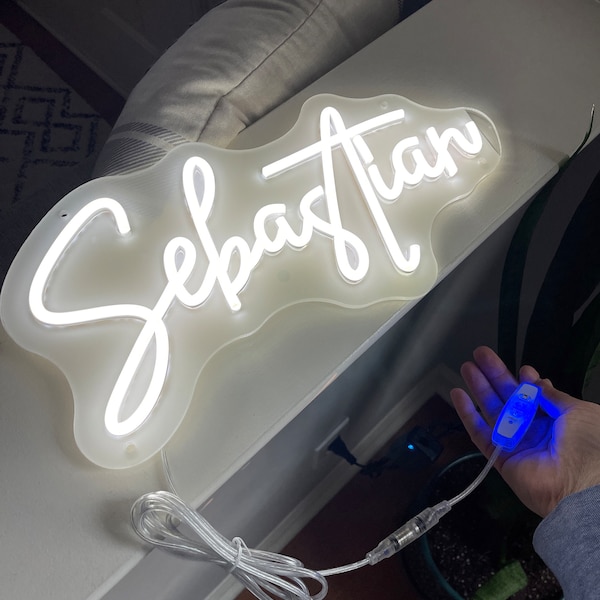 Custom Name Neon Sign for Kids,led Name Sign,kid's Room Decor,dorm Wall ...