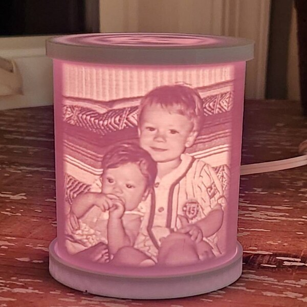 Mini Litho Photo Lamp - Etsy