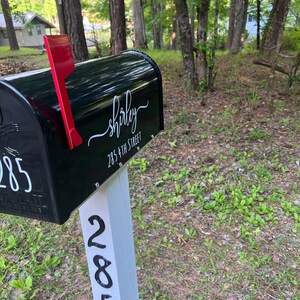 Rocking Chair Monogram Decals Set of 2 | Etsy