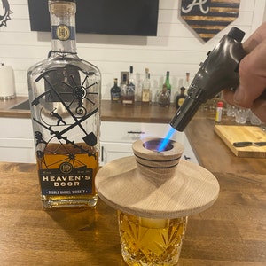 The Cocktail Chimney® Kit Gift for Dad Bourbon Kit Groomsman Gift Old ...