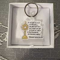 Blessed Carlo Acutis Sticker, Catholic Sticker, Holy Eucharist Sticker ...