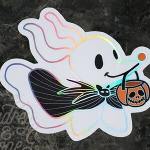 Zero Hard Enamel Pin Nightmare Before Christmas Halloween Jack ...