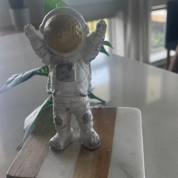 3D Astronaut Silicone Mold for Candle, Soap, Fondant, Candle Mould ...