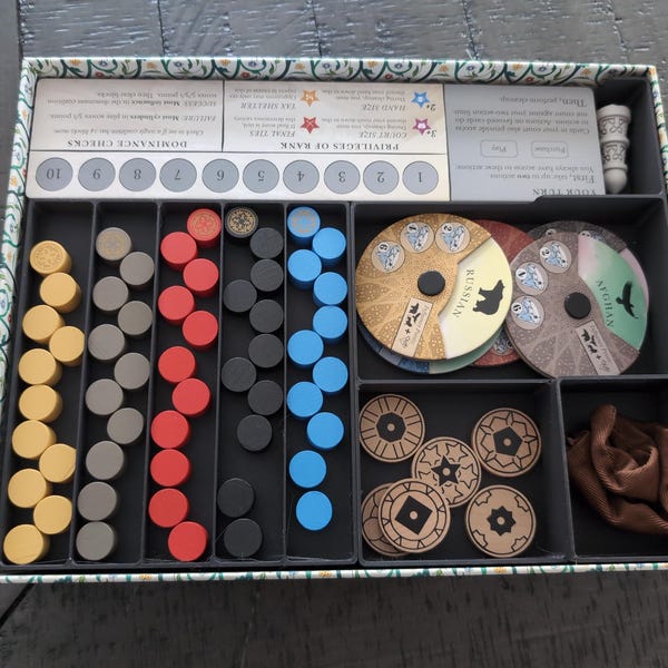 Cascadia Board Game Cascadia Expansion Organizer, Insert For And ...
