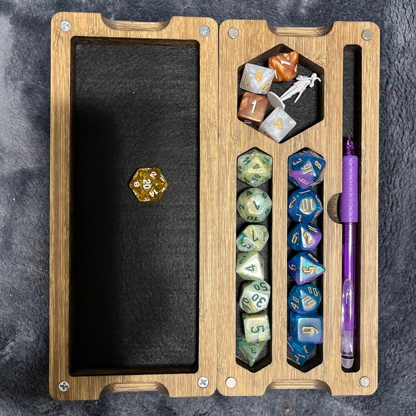 Dungeons Box™ D&D Dice Box • USA Made • Hero Dice Vault Handmade RPG ...