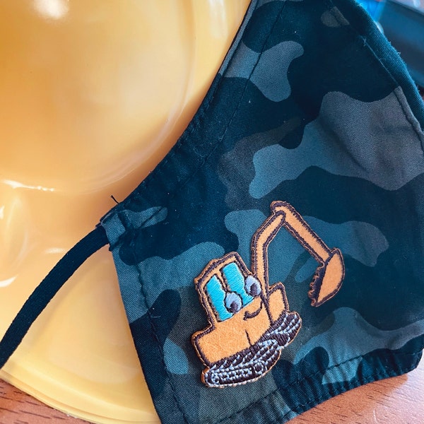 Digger - Backhoe - Excavator - Truck - Construction - Children's Design ...