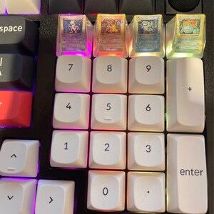 Miniature Holo Pokemon Card Keycaps Base Set - Etsy