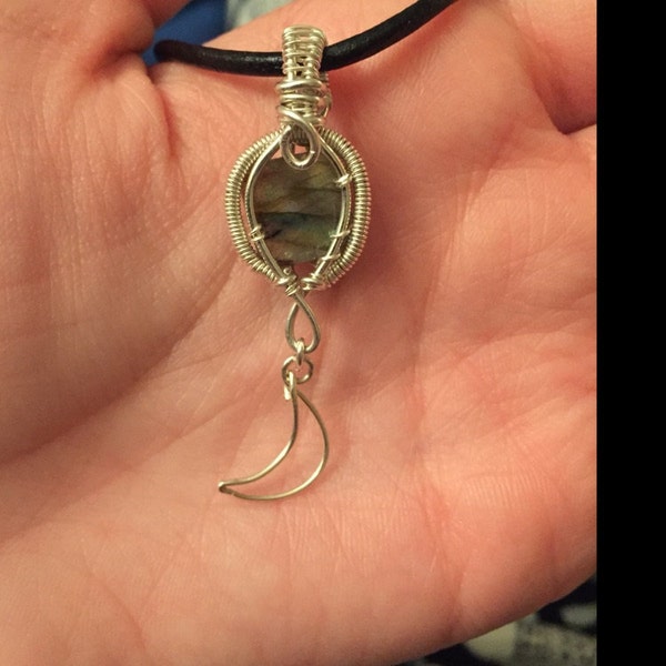 Amethyst Choker Wire Wrapped Choker Sterling Silver Necklace Crystal ...