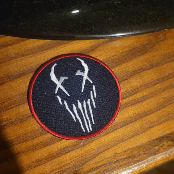 Wolf Embroidered Back Patch | Mean Growling Dog Harley Davidson Biker ...