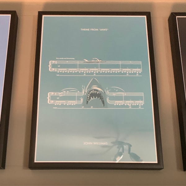 Main Theme From Jaws by John Williams - Movie Classics Poster ...