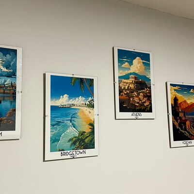 Tikal Travel Wall Art, Guatemala Painting Gifts, Central America Home ...