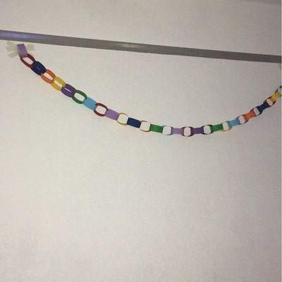 Kraft Paper Chain Decoration Kit, Craft Party Activity, Party ...