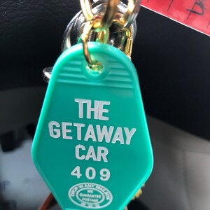 Getaway Car Keychain Motel Keychain Vintage Hotel Tag Cute Taylor Swift ...