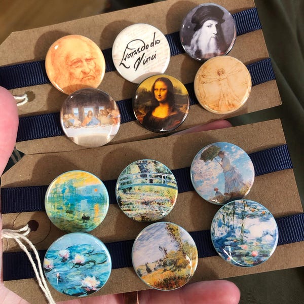 Frida Khalo Art Pin Badge Frame Gift - Etsy