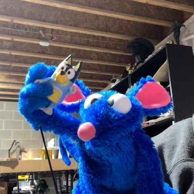 Miss Mouse Hand Puppet Muppet Style - Etsy