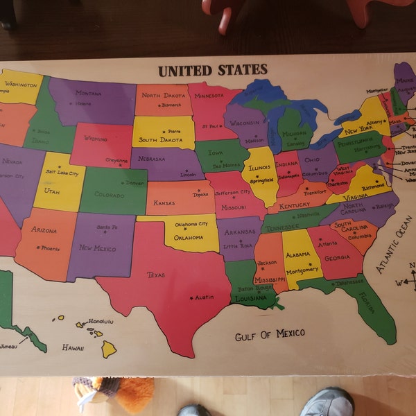 World Map Puzzle Naming the Countries and Their Geographical Location ...