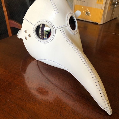 Plague Doctor Mask Red Plague Doctor Mask Plague Doctor - Etsy