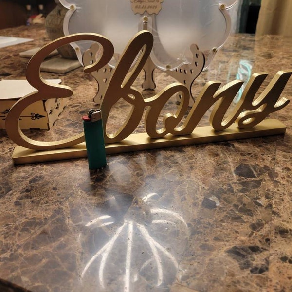 Sweet 16 Name Sign, Sweet 16 Centerpieces for Table, Sweet Sixteen Name ...