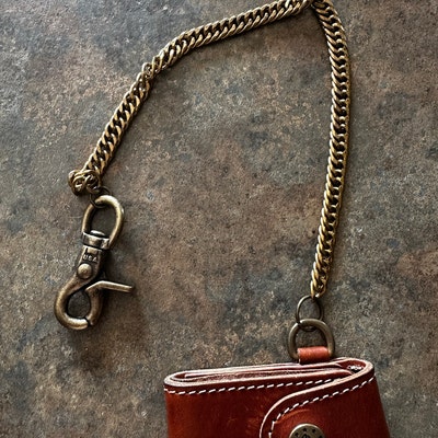 Carved Leather Mens Wallet Flower Carved Wallet Bifold Wallet Western ...