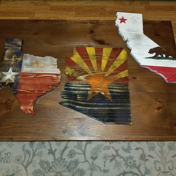 Personalized Texas Flag Wood Sign | Wood Wall Decor | Home Wall Decor ...