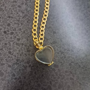 Locket Shapes Small Locket Necklace With Photo Choose a Shape Glass ...