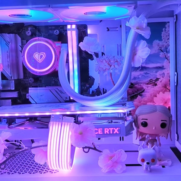 Custom Rgb Pc Case Light Decoration Board Panel Water Cooling Pc Decor ...