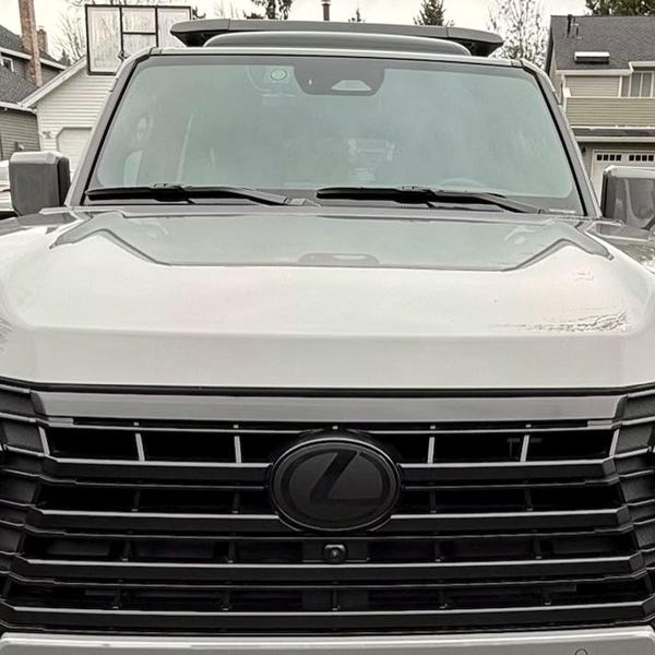 2024+ Lexus GX550 Front Stealth Vinyl Emblem Overlay Decal Wrap - Etsy