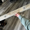 Custom Shot Ski Board for Weddings, Couple Shotski Wedding Shot Board ...