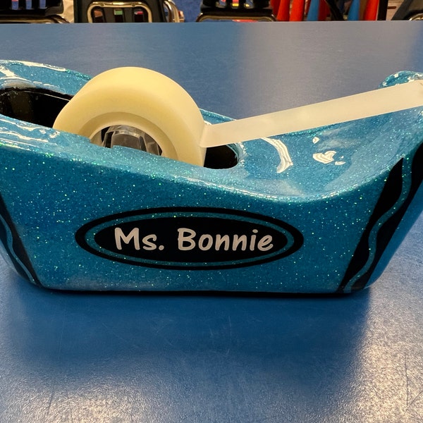 Color Tape Dispenser, Personalized Tape, Glitter Tape Dispenser ...