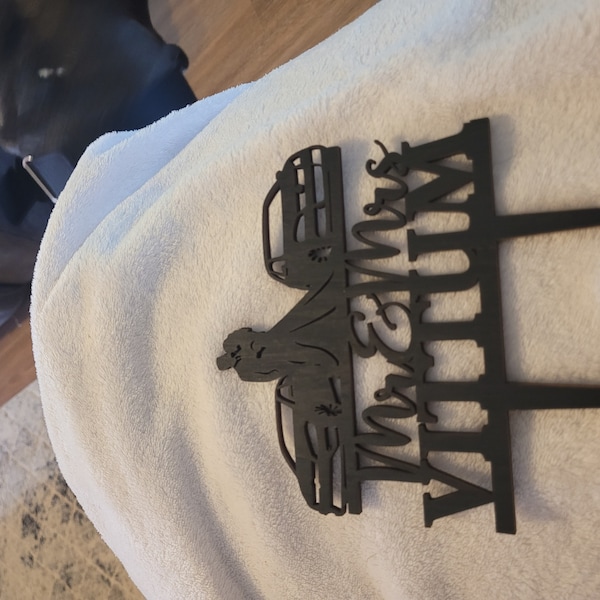 Car Wedding Cake Topper, Custom Car Silhouette Topper, Drivers Wedding ...