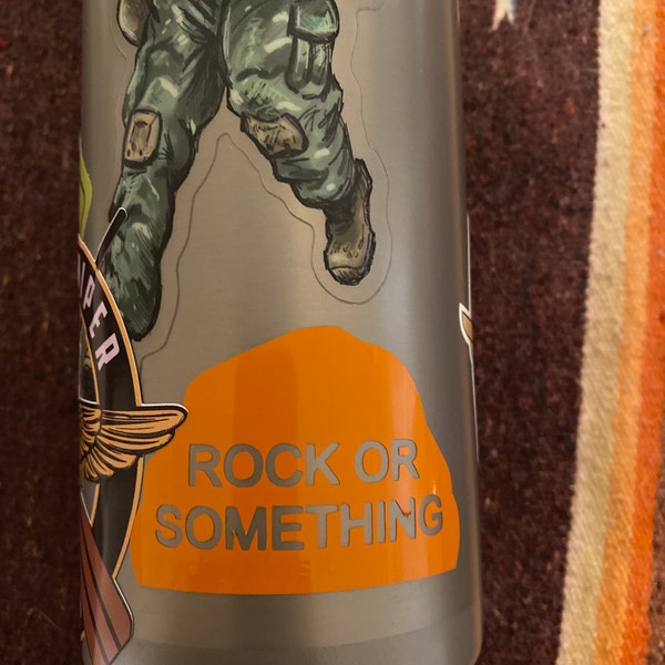 Rock or Something Vinyl Decal, Car Decal, Army Decal, Military Decals ...