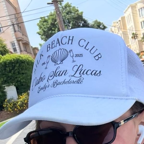 Country Club Trucker Hats | Beach Club Cabana Club Girls Trip ...