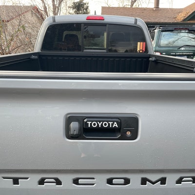 Toyota Tailgate Handle Vinyl Letters - Etsy