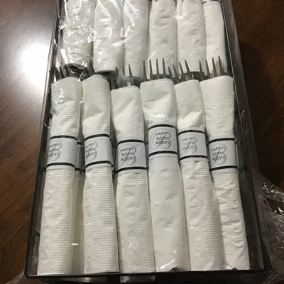 50 Personalized Napkin Wrappers - Etsy