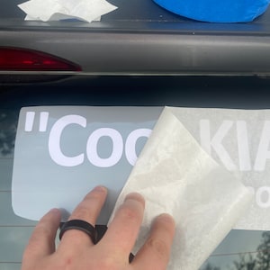 Financial Mistake Window Decal Windshield Banner Car - Etsy