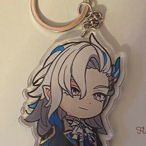 Genshin Impact Advent Calendar Mysterybox Keychain Badge Pin Jewelry ...