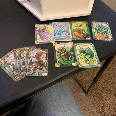 One of Each Basic Land // 6 Illustrated Cards for Magic the Gathering ...