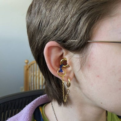 Silver Bee Earrings for Loop Earplugs Sensory Earplug Hush - Etsy UK