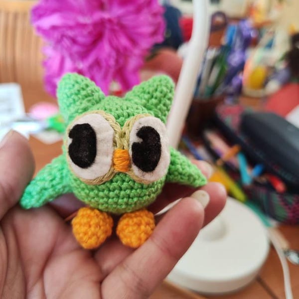 Duolingo Owl Crochet Pattern - Etsy