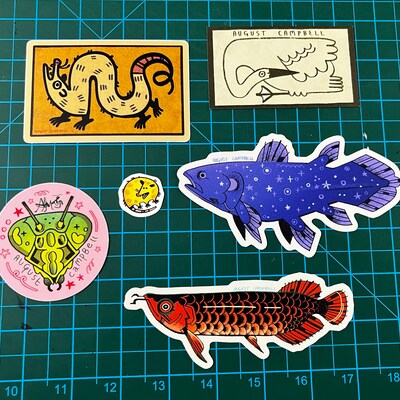 Lake Sturgeon Sticker - Etsy