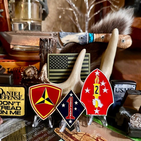 U.S. Marine Corps 3rd Marine Division Challenge Coin - Etsy