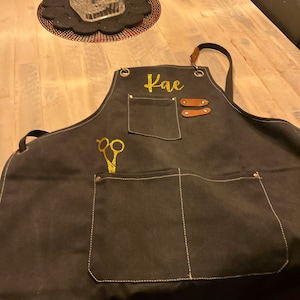 Custom Nail Tech Apron for Manicurist Apron for Nail Technician Apron ...